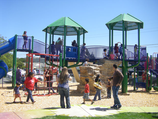 Solano Playlot re-opens thanks to the work of its neighbors | Richmond ...