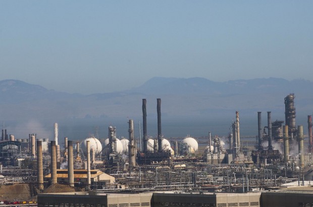 Chevron refinery flaring events raise air pollution concerns - Richmond ...