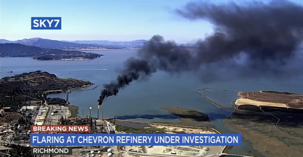 Penalties for some Chevron flares would triple under bill in California ...